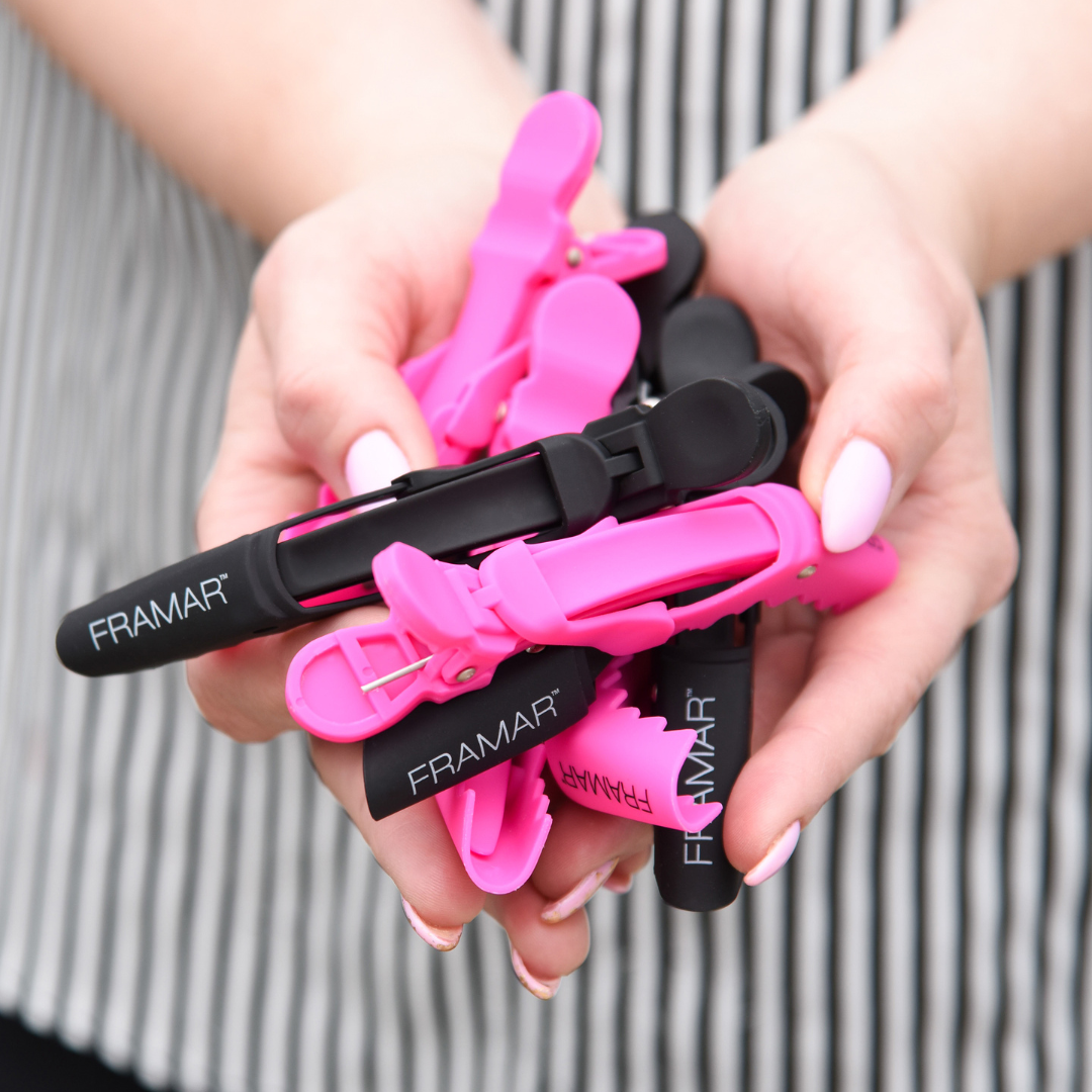 FRAMAR | HAIR CLIPS, CLAW CLIPS AND HAIR SECTION CLIPS – Love Self Beauty